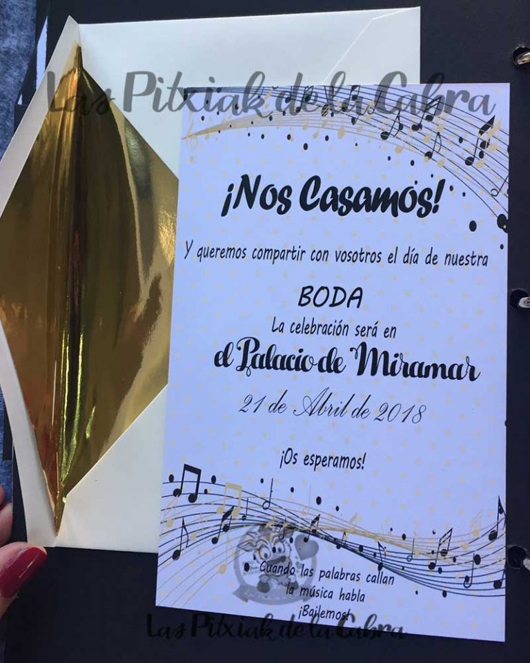 Invitación Musical - Las Pitxiak de la Cabra